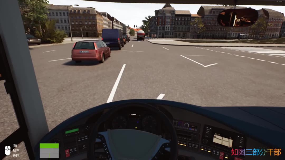 『干部来袭』长途客车模拟 #068:我的车被箱货包围啦~