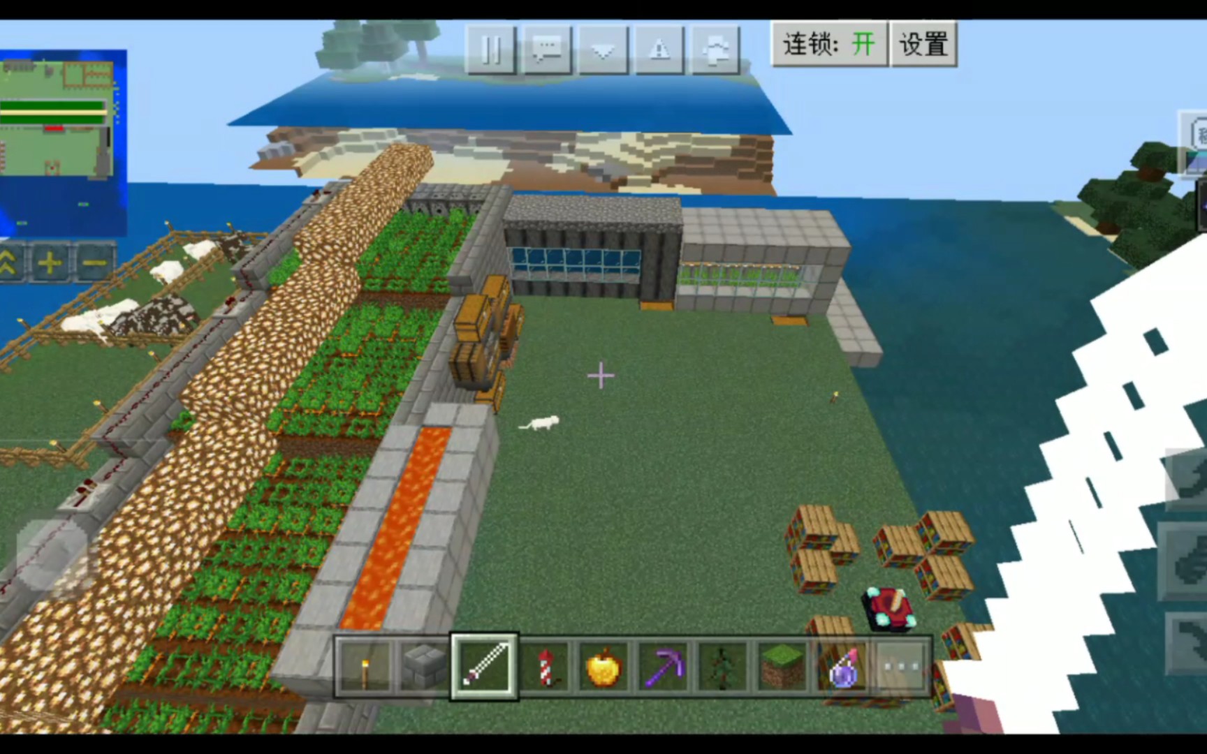 我的世界网易版里我会做的机器,本身想进绿宝石农场和女巫塔,但是...