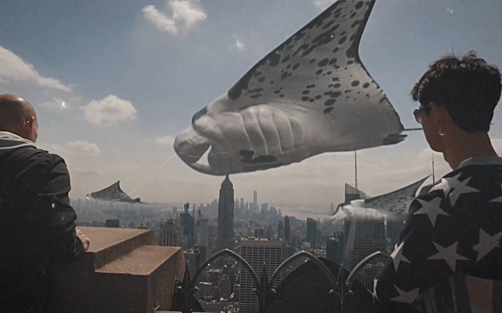 AE教程,超真实的海洋生物与现实合成案例