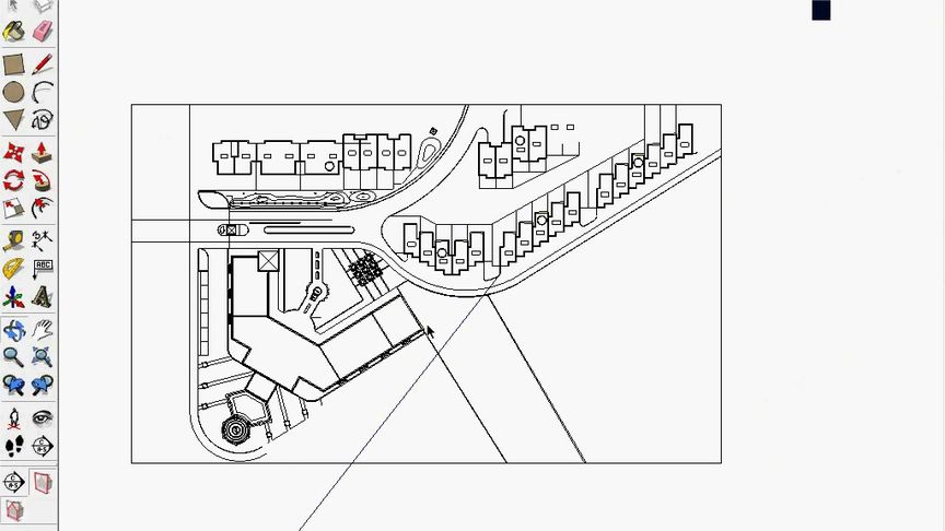 SU建模 8.1.2CAD平面导入SKETCHUP