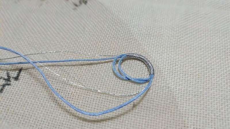 编绳基础-超级牢固的绕线线圈编织方法