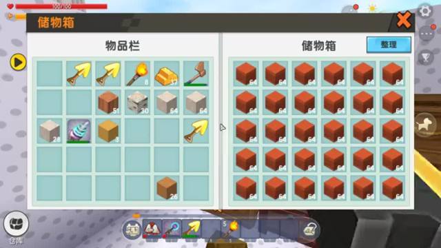 迷你世界:生存到极致就像开挂,半仙听说红土下面矿洞超富,果然