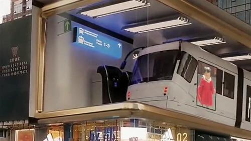 无轨电车是祖国的骄傲,当看到行走的那一刻,让我瞬间感到了科技满满