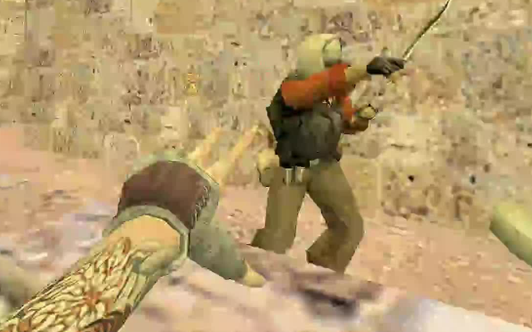 【CSOL】沙漠2大刀一整局!UP秀起来了!