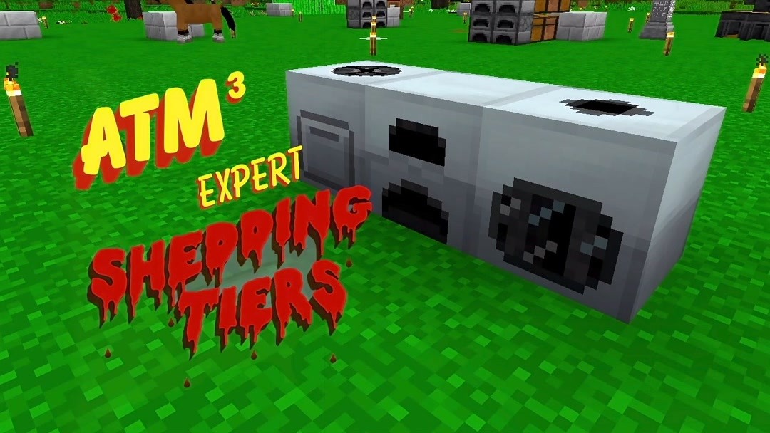 安逸菌我的世界 ATM3专家版 多模组生存Ep5 压缩煤炭