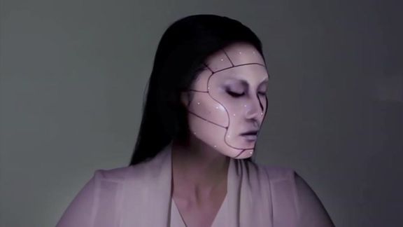 脸裂开了!现实版画皮666
