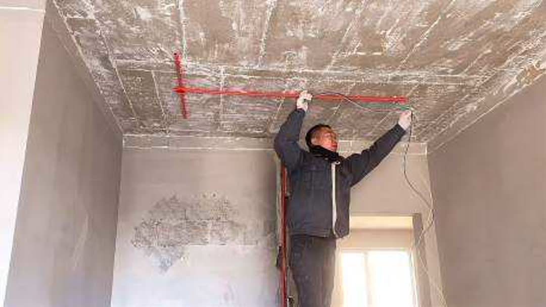 室内吊顶怎么预留射灯线?没有零线如何解决?水电工施工讲解实用