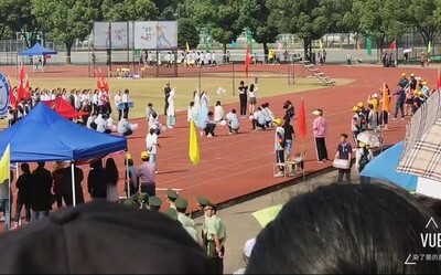 运动会开幕式之我班惊艳操作
