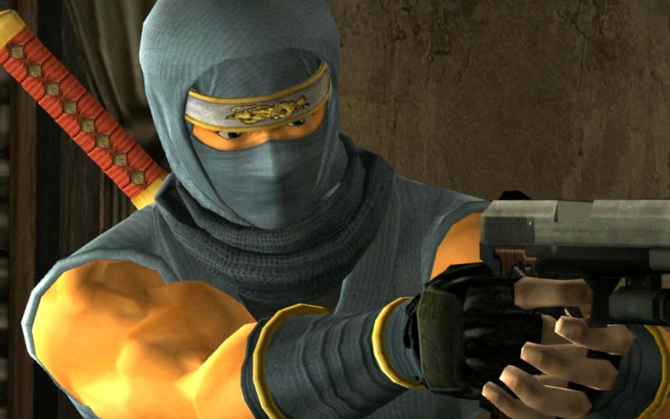 生化危机4HD重制版忍者龙剑传蓝隼龙来到村庄欺负村民