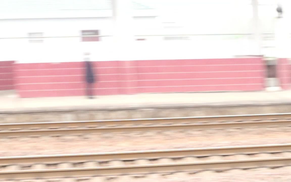 【火车进出站】K422+T325 双向对开出绍兴站 (过曝预警)