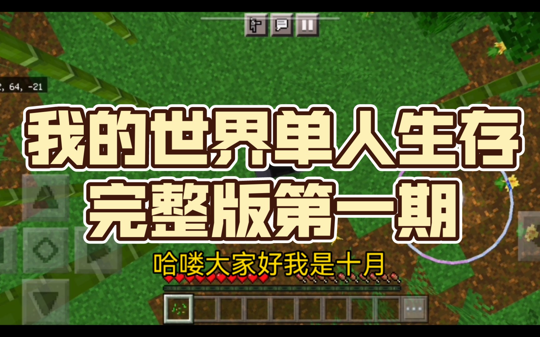 我的世界单人生存完整版第一期