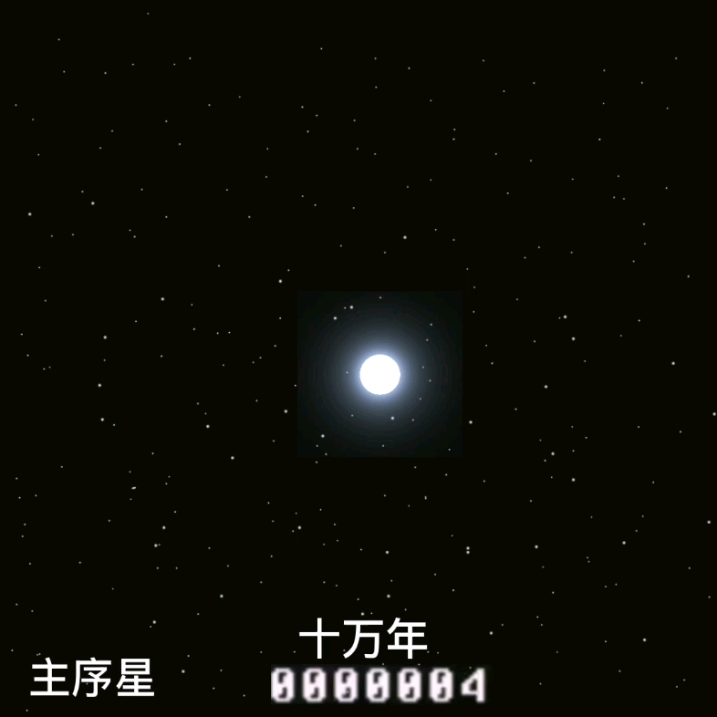 A型恒星的一生
