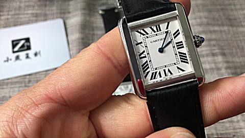 ZF厂卡地亚坦克情侣手表 出厂标配鳄鱼皮表带