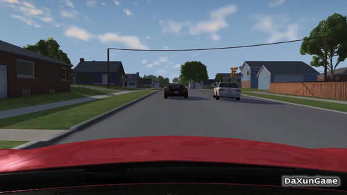 车祸模拟器:在桥上发生轻微碰撞,玻璃被撞碎了