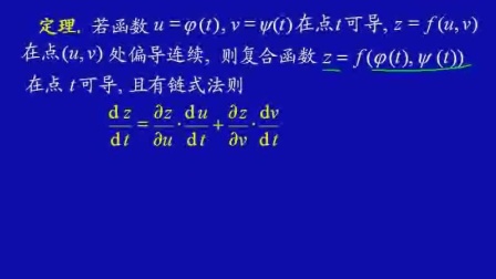 吉林大学 高等数学(同济六版) 陈殿友_第086讲_多元函数微积分
