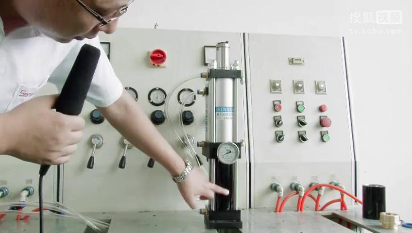 STG 总行程可调气液增压缸的结构原理视频介绍丨台湾森拓气液增压缸