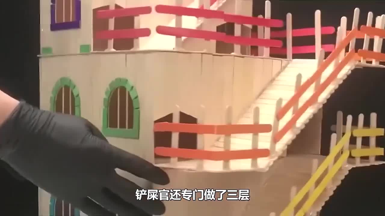 铲屎官嫌仓鼠窝太low,拿出材料自制超豪华别墅给仓鼠