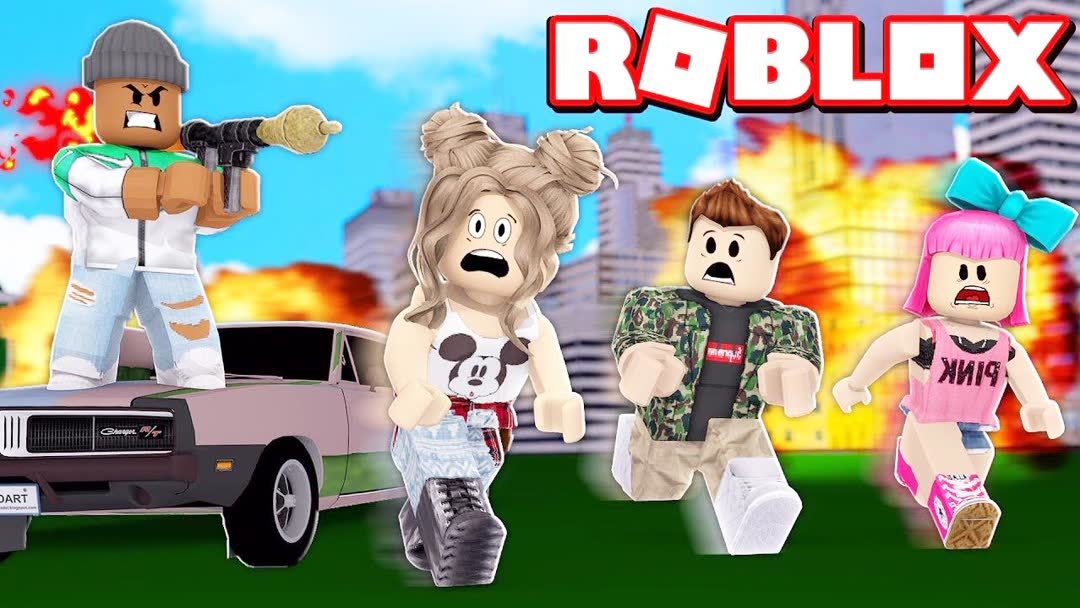 Roblox火箭战场!刺激战场模拟器!RPG导弹瞬间3杀?面面解说