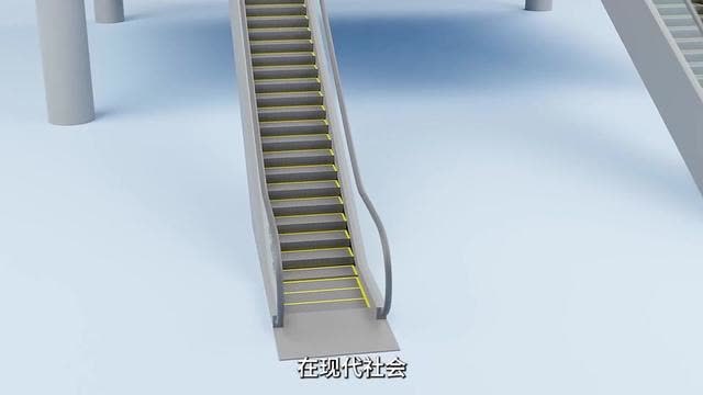 自动扶梯的内部结构长什么样,它又是如何工作的