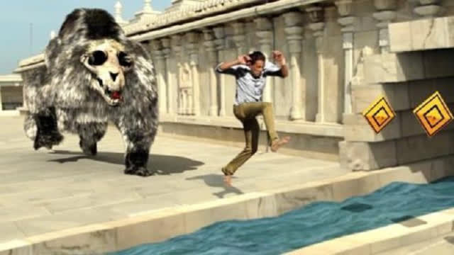 真人版"神庙逃亡",不下心触发怪物机关,开启激烈追逐赛