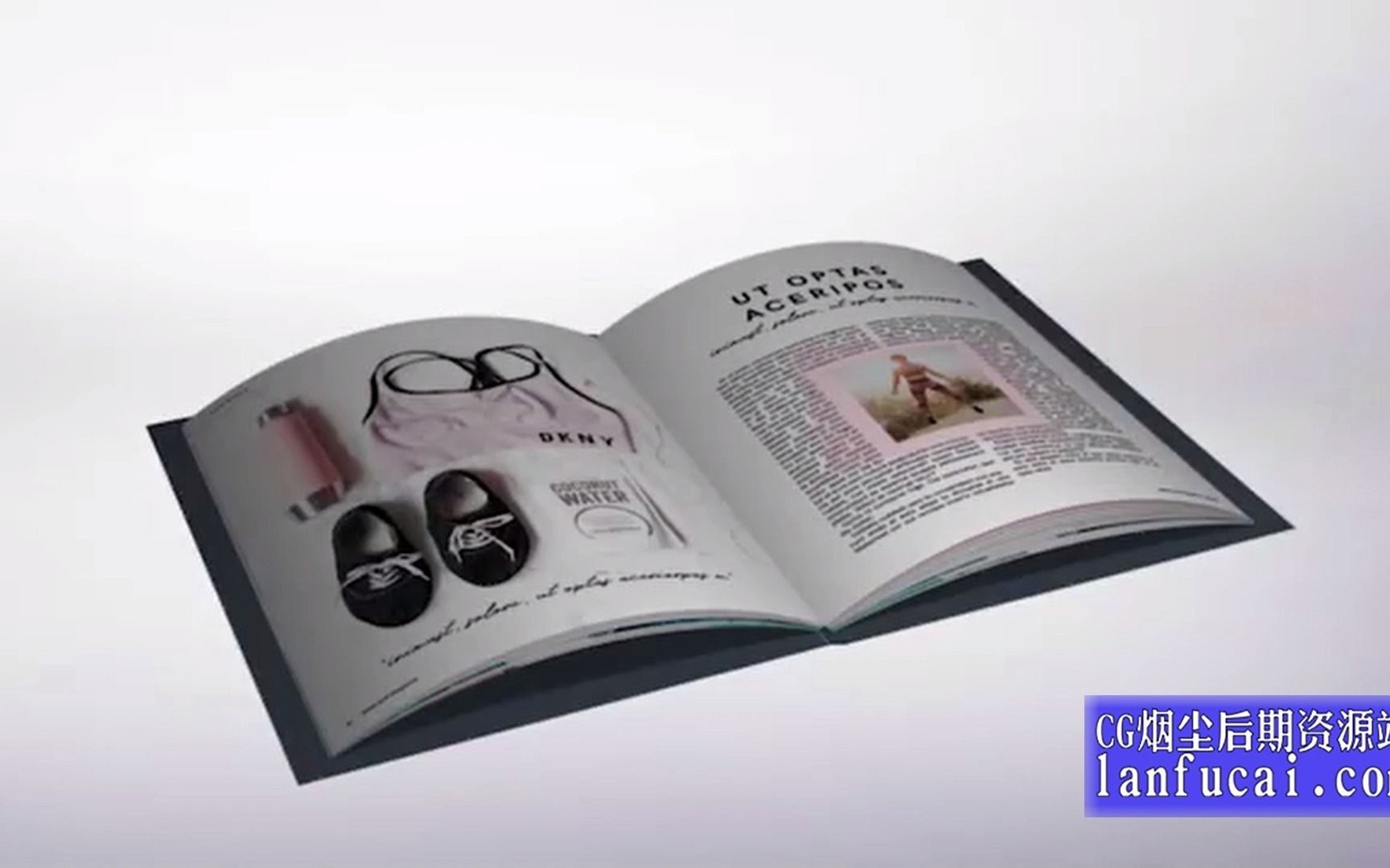 AE脚本-三维书籍杂志翻书展示介绍动画生成器Book And Magazine ...