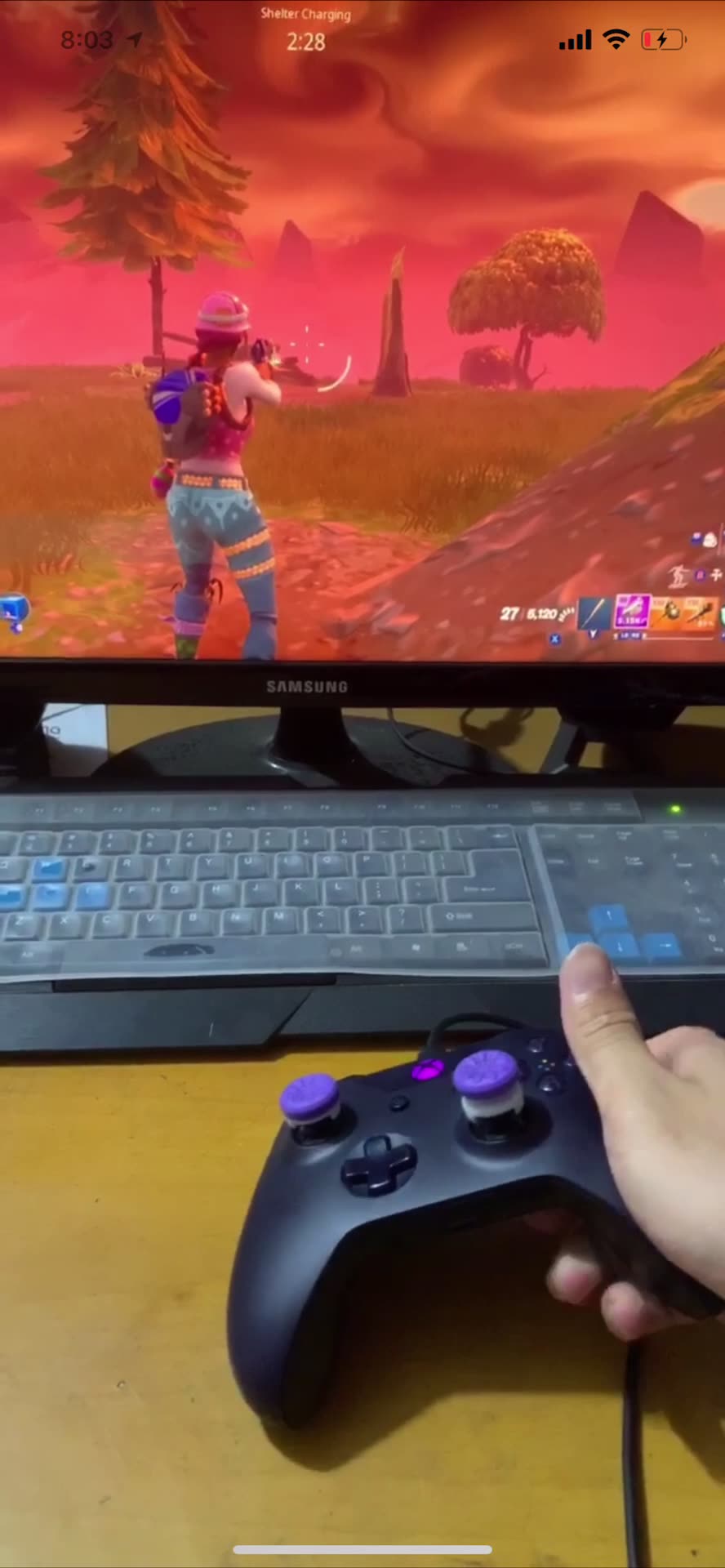 自己做了个简单好用的xbox手柄连发mod