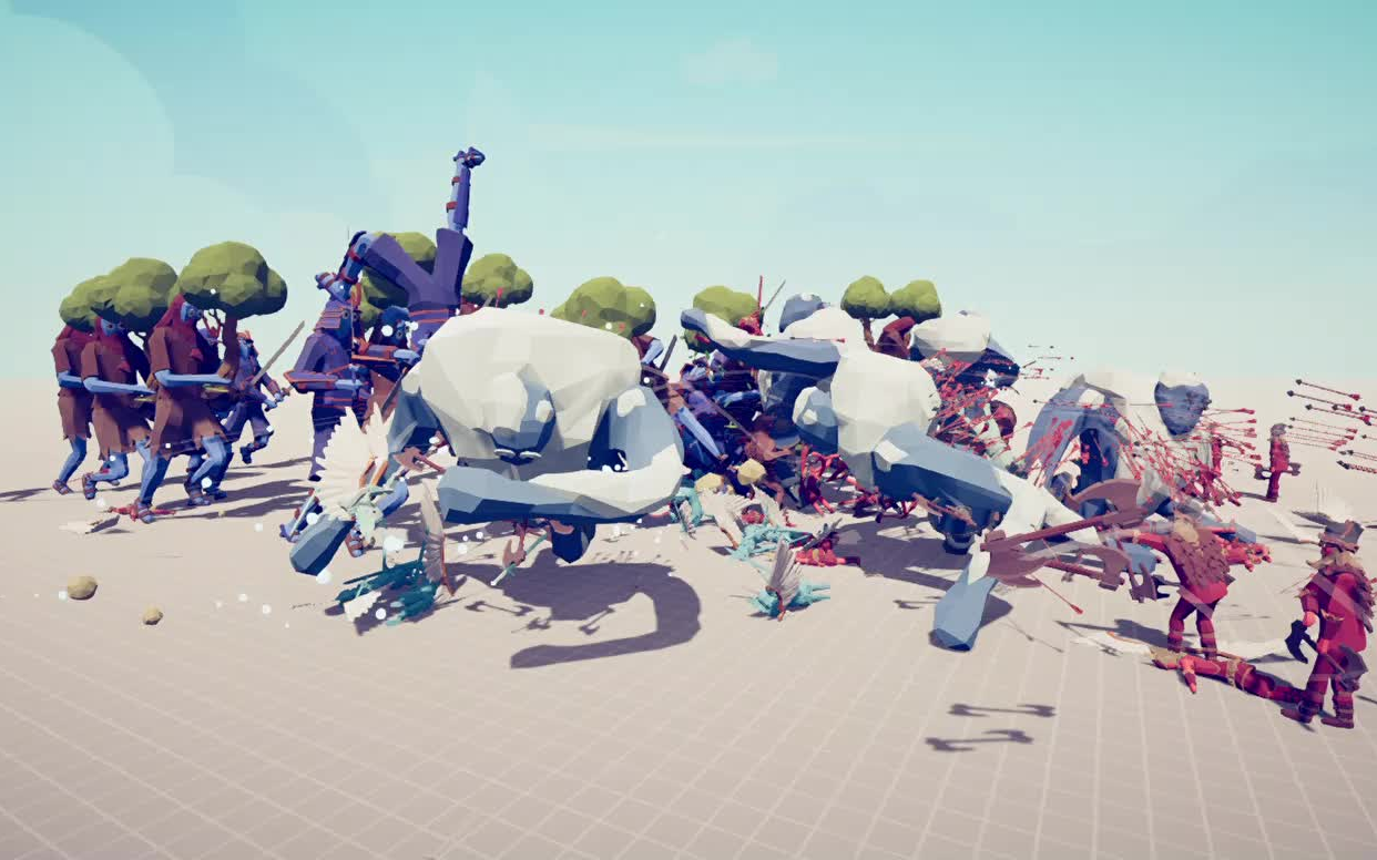 用全面战争模拟器来模拟神仙大战