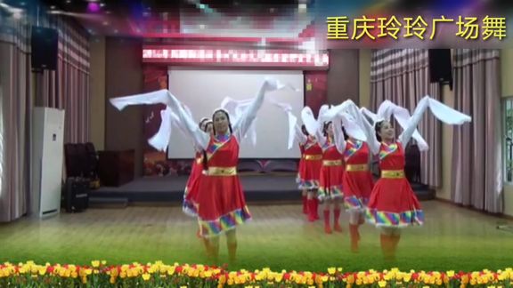 藏族老歌很好听,广场舞《洗衣歌》带给你不一样的感受