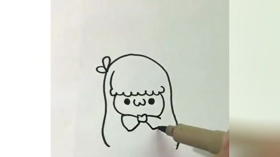 手绘客教你画王者荣耀安琪拉,很简单易学美美哒!