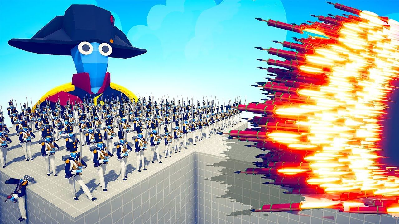 100x 拿破仑军队 + 巨型拿破仑波拿巴 vs 众神 - 全面战争模拟器Tabs ...