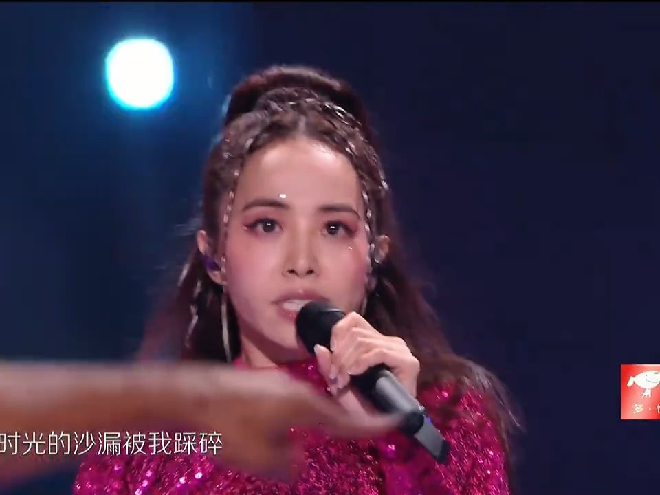 湖南卫视跨年,蔡依林《舞娘》真唱