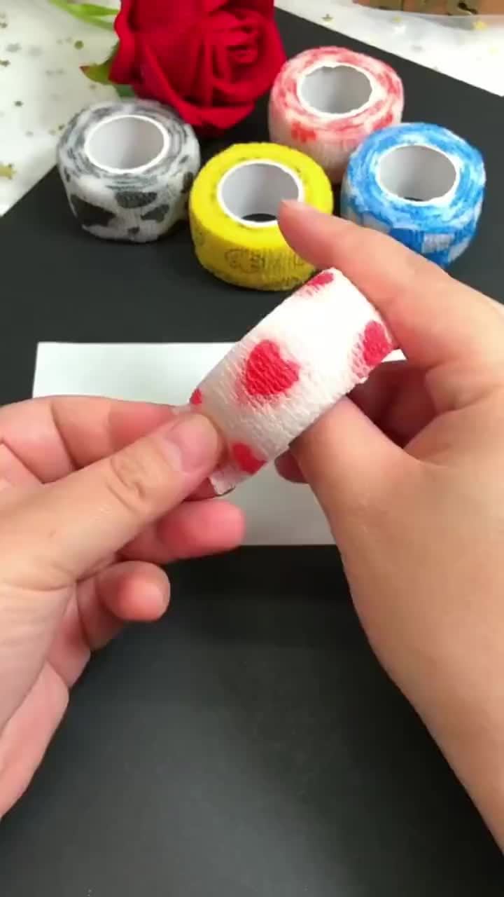 每天大量作业写字写得手指疼,手指起老茧,快试试,这个护指绷带,可以缠...