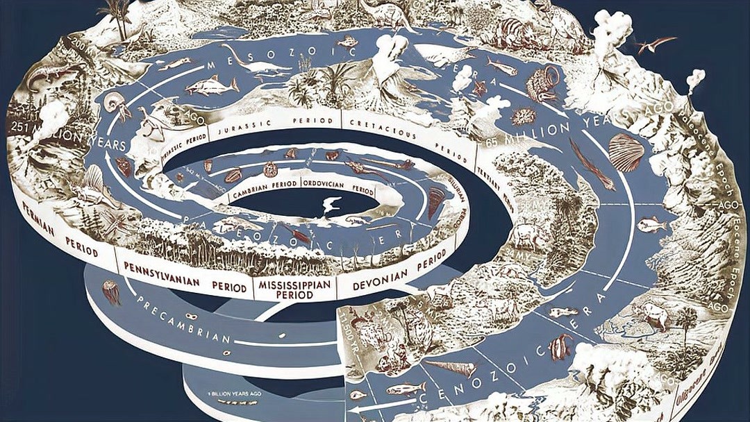 地球简史-地质年代表简介