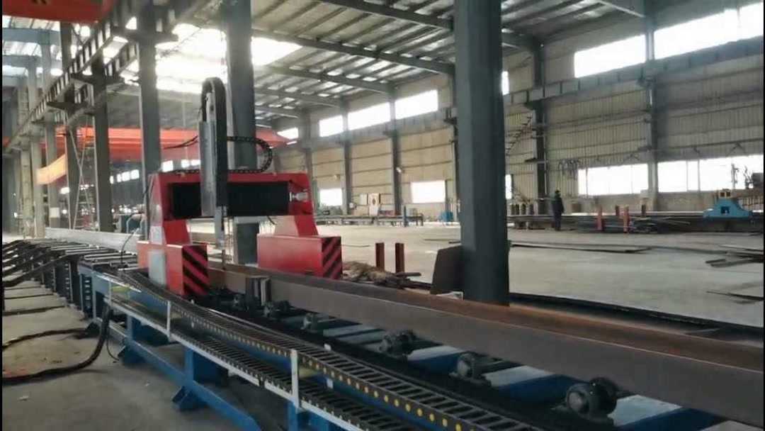 型钢切割机 H型钢打孔切支 钢结构安装H型钢二次加工设备