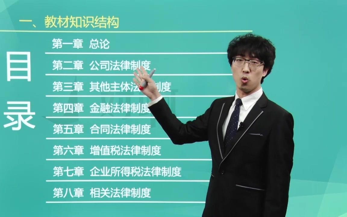 【对啊网】2018会计中级从业-中级经济法