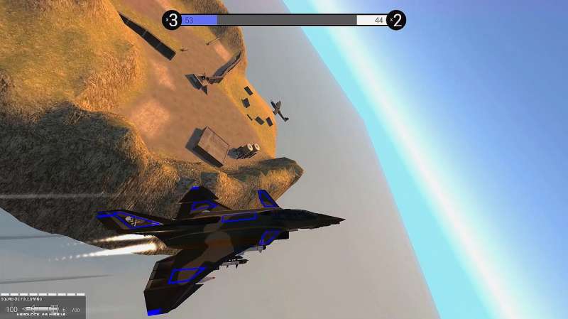 战地模拟器:直升机开启轰炸模式,小红人被消灭的一干二净