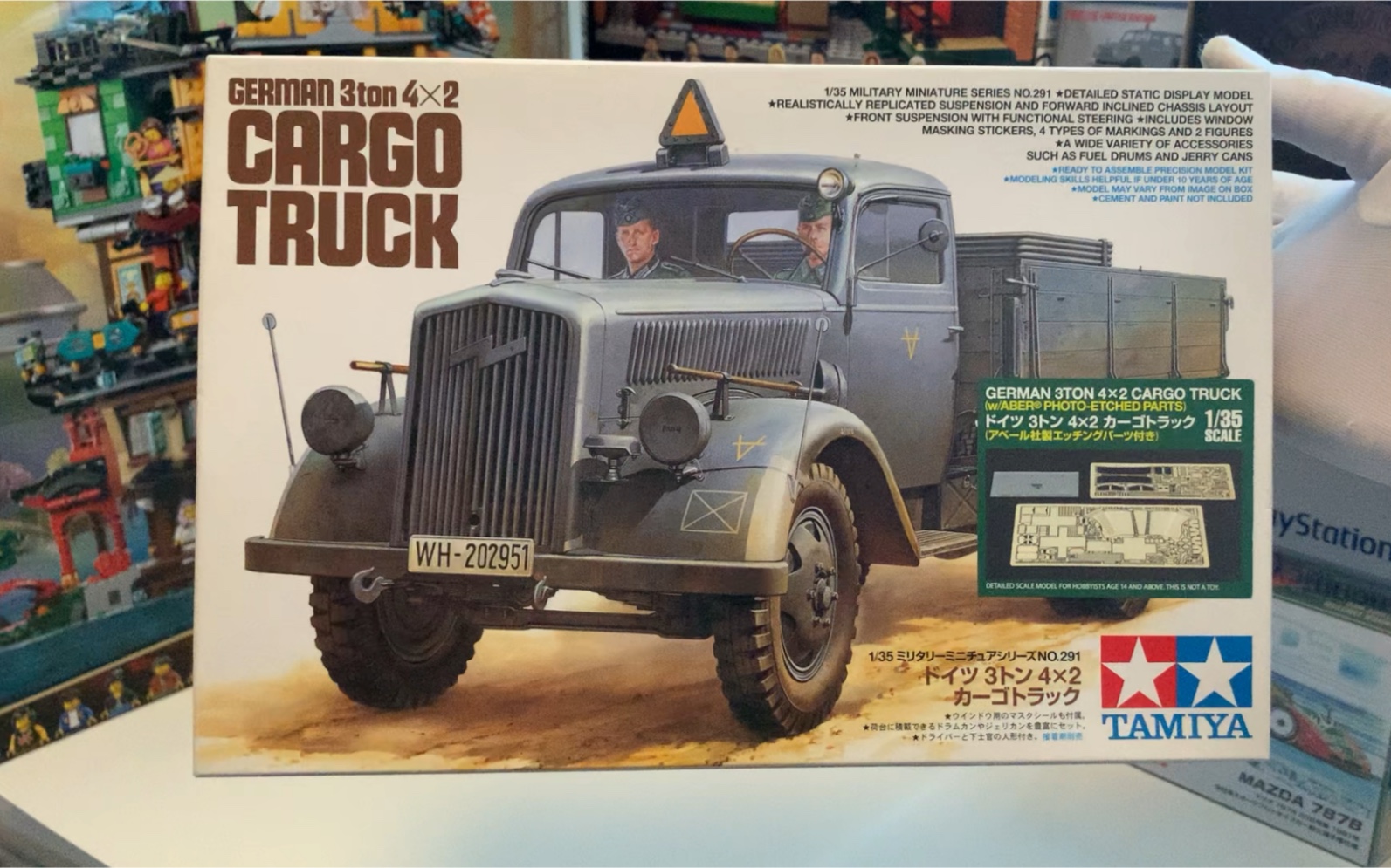 万物欣赏者—田宫35德军欧宝卡车