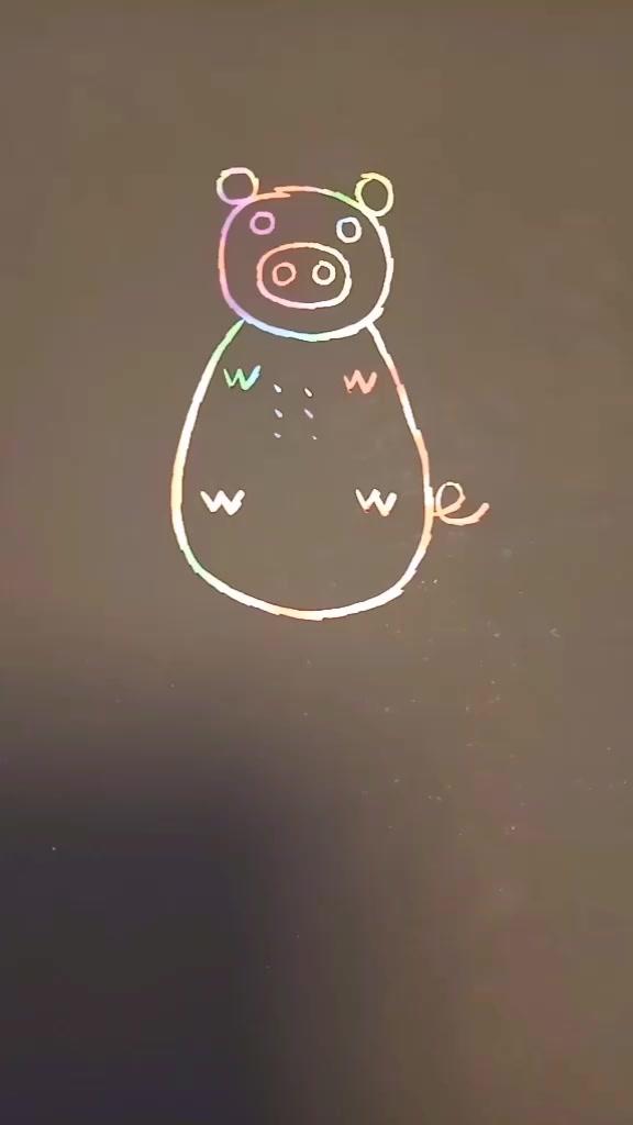 可爱小猪幼儿园超简单简笔画#育儿 #宝宝 #画画 @抖音小助手 @抖音...