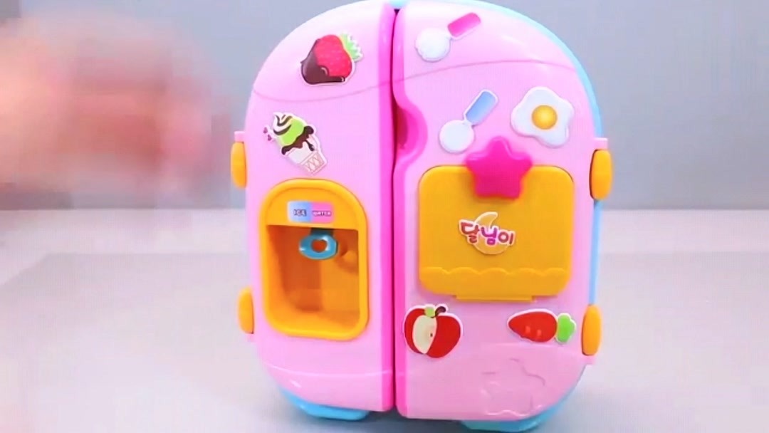 米朵玩具屋 拆装迷你双开门冰箱