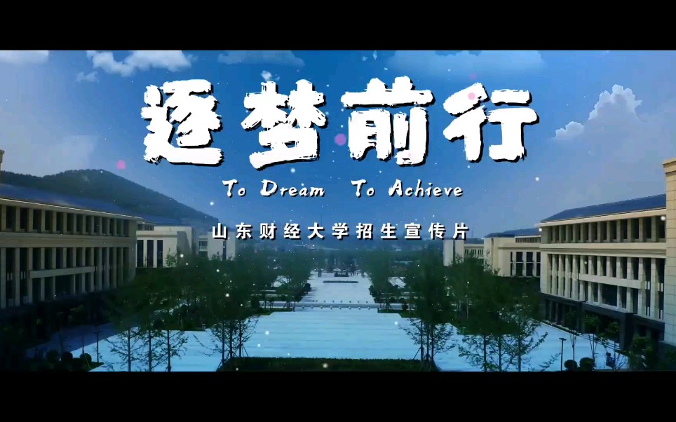 山东财经大学2019年招生宣传片
