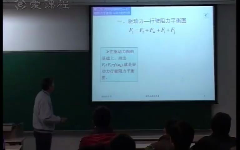 1.8汽车驱动力-行驶阻力平衡图与动力性指标的计算