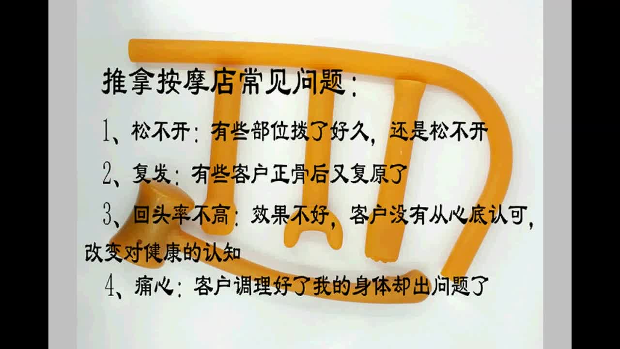 腰椎、颈椎病按摩治疗手法视频