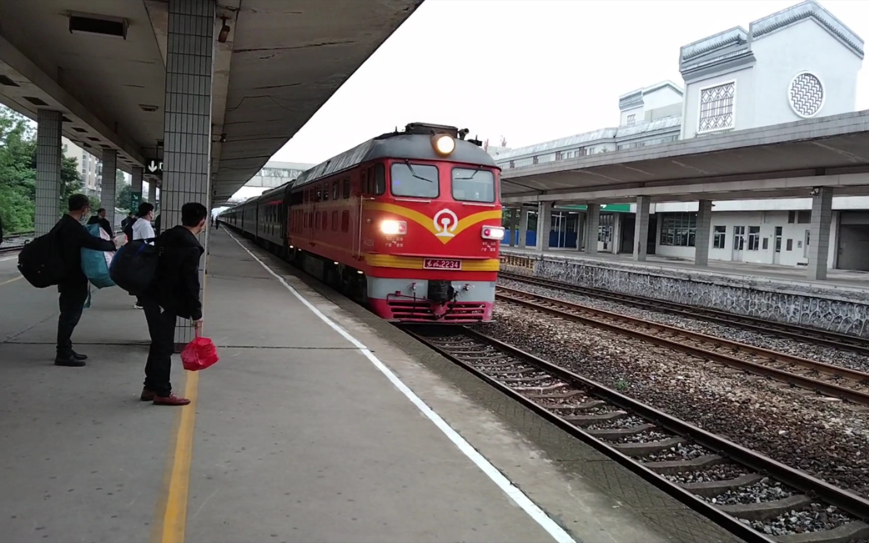 【送别客车K366/K365】2021年4月9日最后一趟客车K366/K365广州...