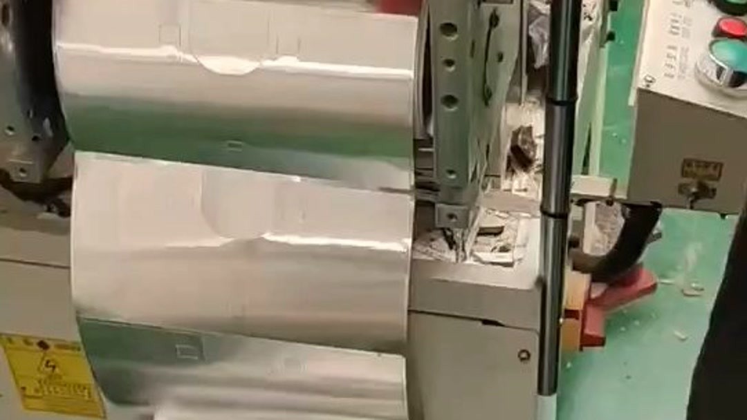 模切压痕切片机加工视频