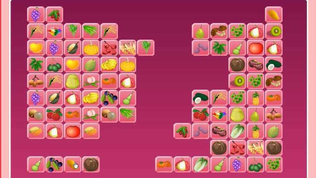 【连连看】越来越难找啦!水果连连看 游戏