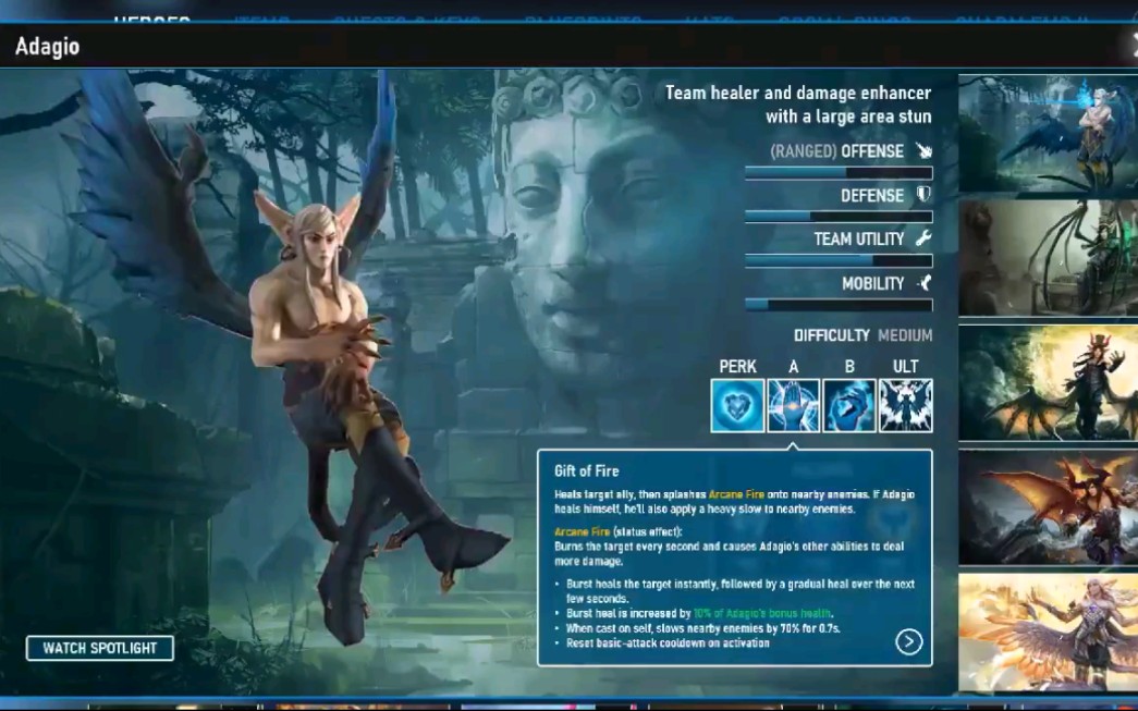 国外玩家自制 虚荣3D模型预览界面