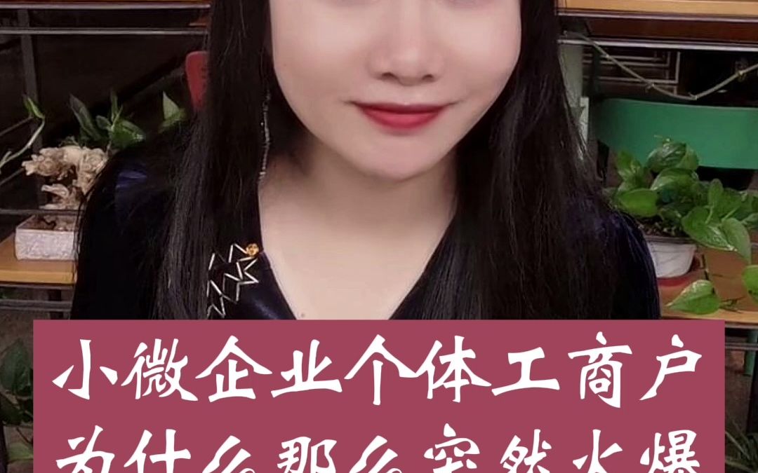 小微企业个体工商户为什么那么突然火爆?