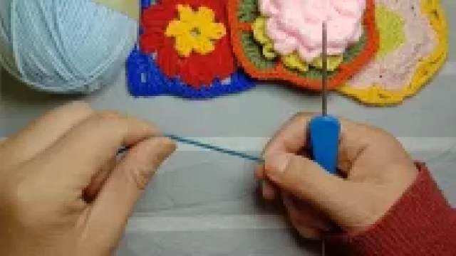 钩针入门编织基础针法