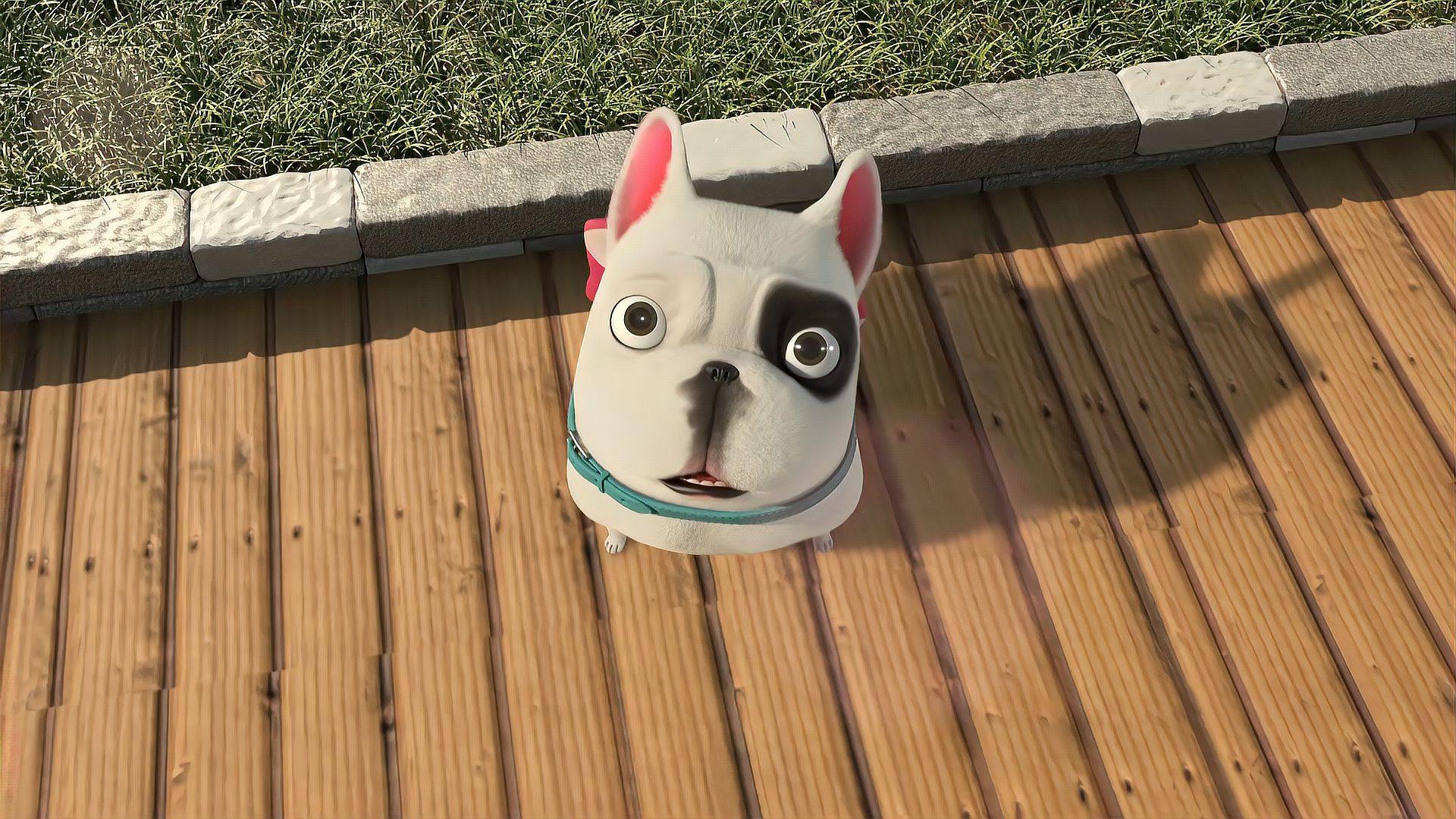 飞狗MOCO:巴特模仿主人,对小公主实施“进攻”,结果笑死个人