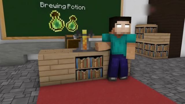 MC动画:怪物学校《看不见的Him》,你能找到Him在哪吗?